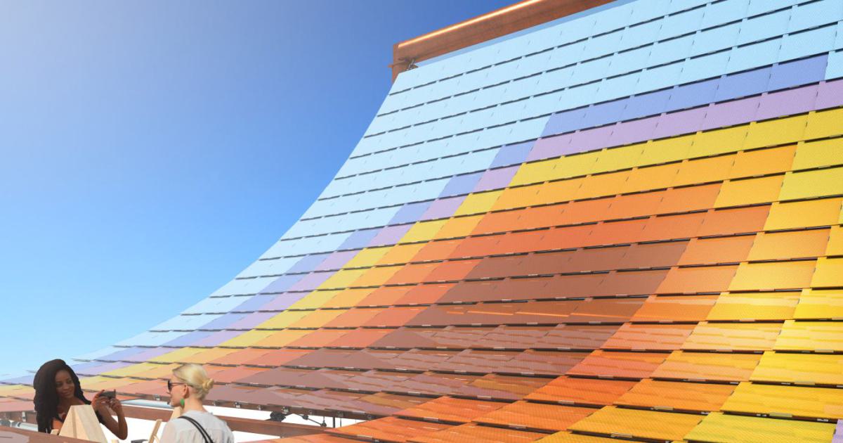 Behind the scenes at the Solar Pavilion - Industrial | DDW